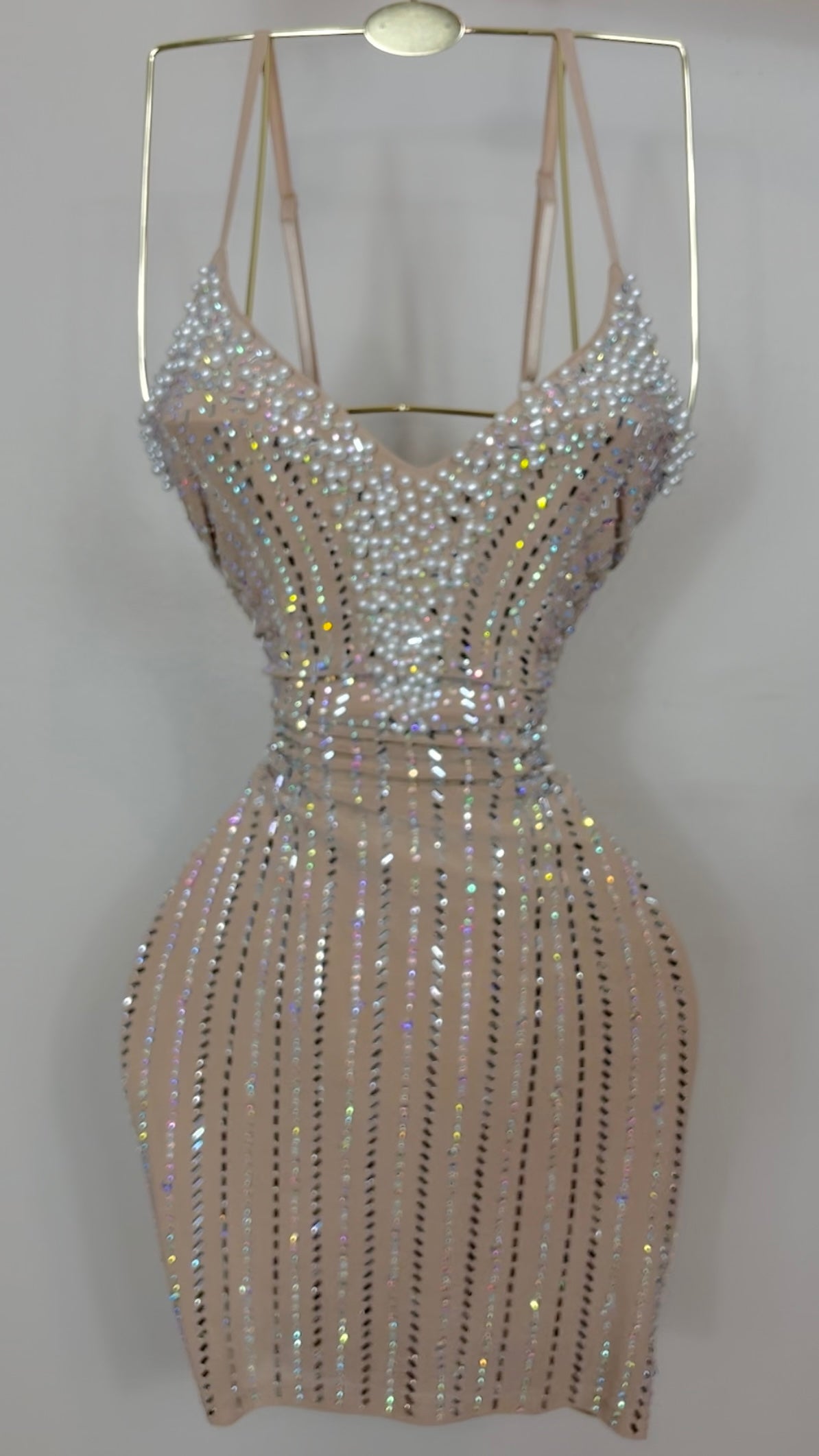 Melina Dress - Nude – F&A Styles