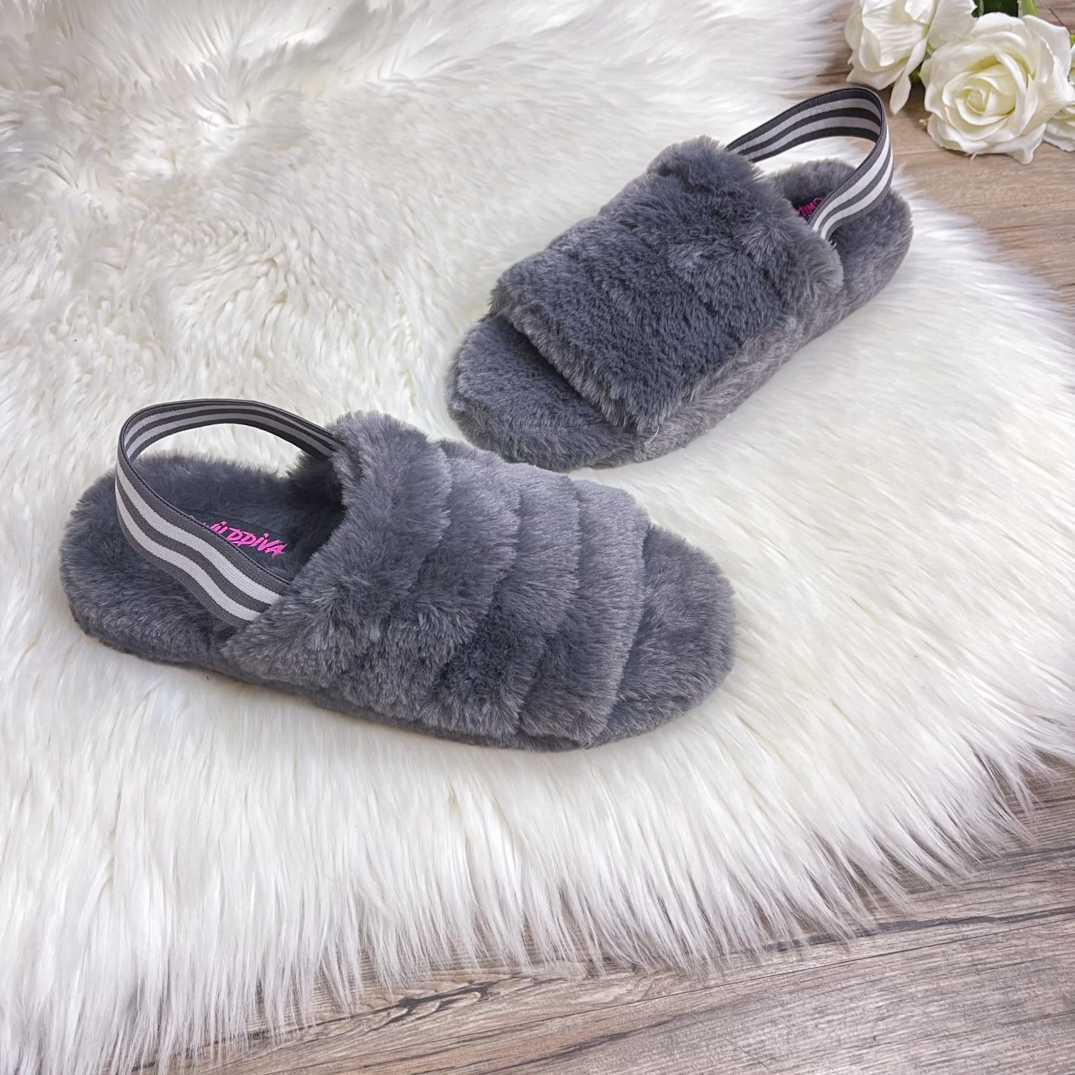 Milk & Sugar Slides - Grey – F&A Styles